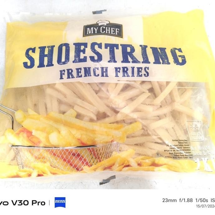 Jual Kentang Goreng Shoestring French Fries My Chef 1Kg Original | Shopee Indonesia