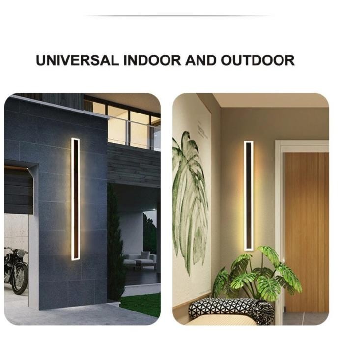 Jual Lampu Dinding Minimalis LED Strip Pagar Teras Taman Kolam Balkon ...