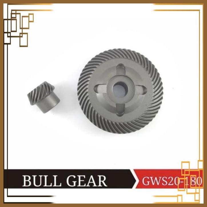 Jual [RJT] GEAR GIGI HELICAL SET GIR NANAS GWS20-180 GERINDA BOSCH GWS ...