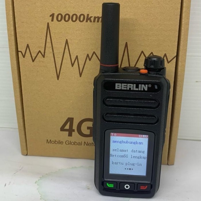 Jual HT HANDY TALKIE POC BERLIN BL-888 4G With Account Permanent (Bisa ...