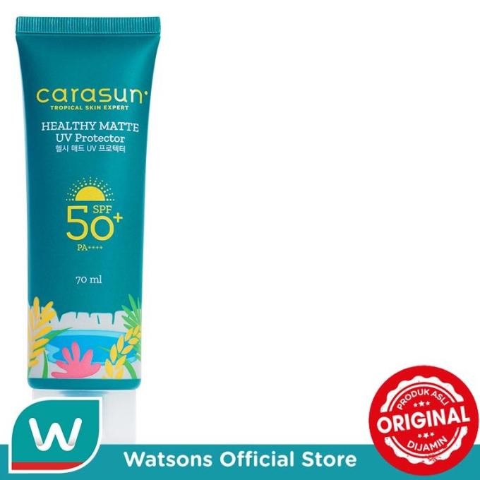 Jual CARASUN HEALTHY MATTE UV PROTECTOR SPF 50+ PA++++ 70ML | Shopee Indonesia