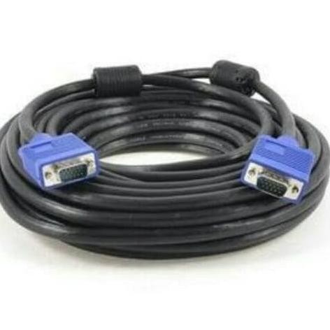 Jual BARU KABEL VGA 10M - 15M ( STANDAR ) | Shopee Indonesia