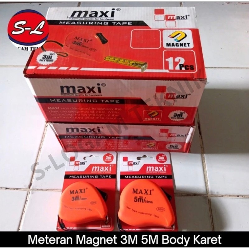 Jual Meteran Magnet 3 Meter / 5 Meter Karet Anti Pecah | Shopee Indonesia