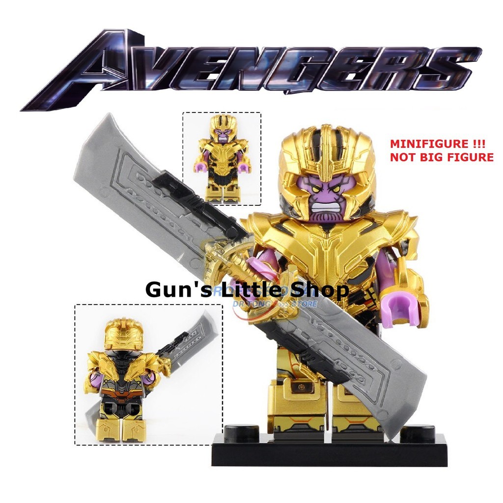 Jual Mini Action Figure - Minifig Thanos Double Edge Sword tanpa dus ...