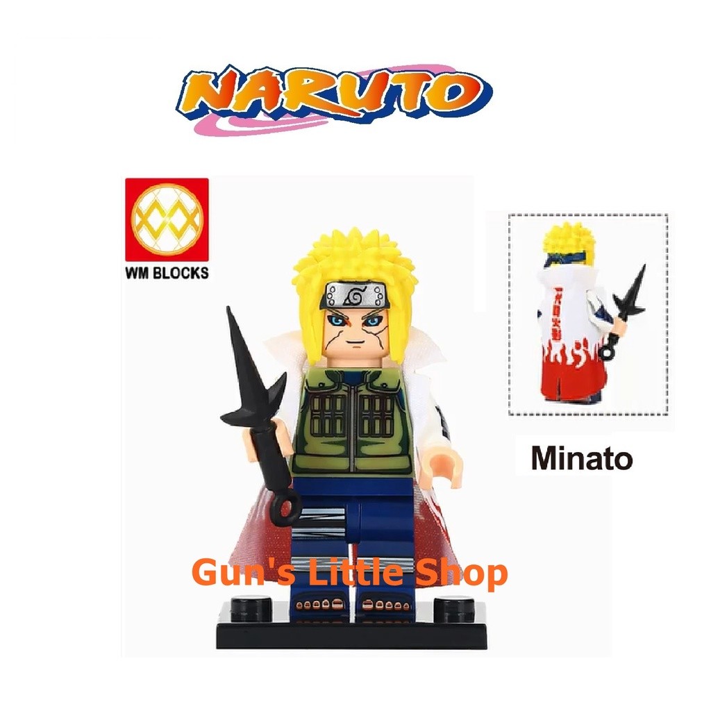 Jual Mini Action Figure - Cartoon Shippuden Minato Namikaze edo tensei ...