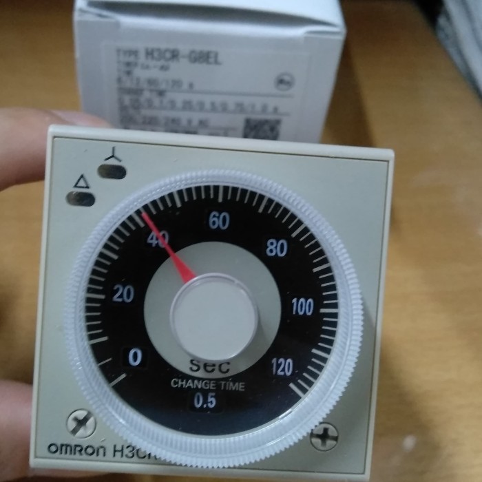 Jual Timer Star Delta Start H3Cr G8El 220V Ac Omron Original | Shopee ...