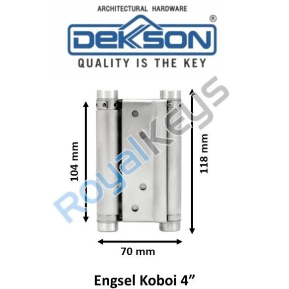 Jual Engsel Koboy Dua Arah Dekson Ess El Spr 3" 4" Inch Koboi Dekkson ...