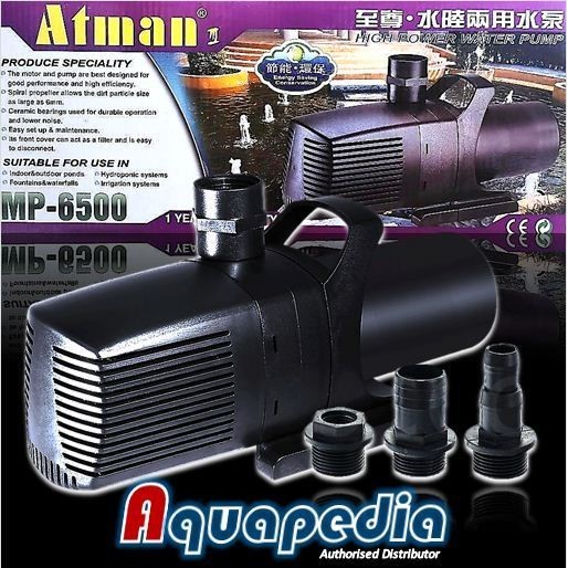 Jual Atman MP-6500 Pompa Air Submersible Pond Pump | Shopee Indonesia