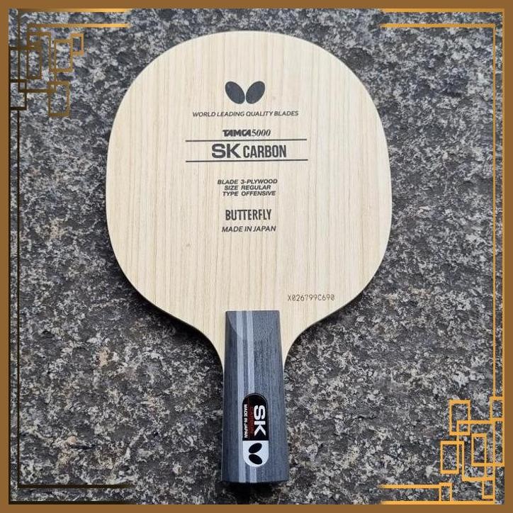 Jual [ACB] BUTTERFLY SK CARBON BAT PING PONG | Shopee Indonesia