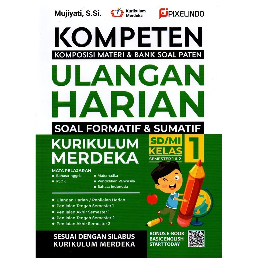 Jual Kompeten Ulangan Harian Kurikulum Merdeka Kelas 1 Sd/Mi | Shopee ...