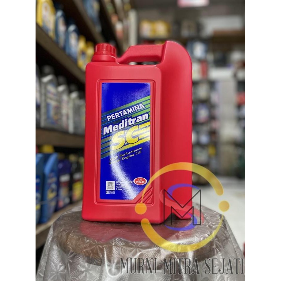 Jual Pertamina Meditran SC SAE 15W-40 15W40 Oli Diesel Engine Oil 5 L ...