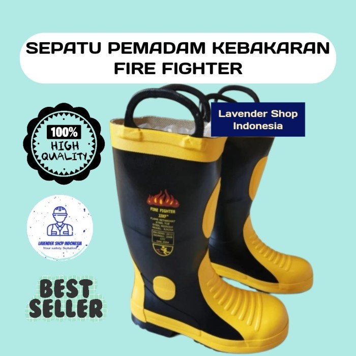 Jual SEPATU PEMADAM KEBAKARAN HAIDAR sama dengan Harvik | Shopee Indonesia