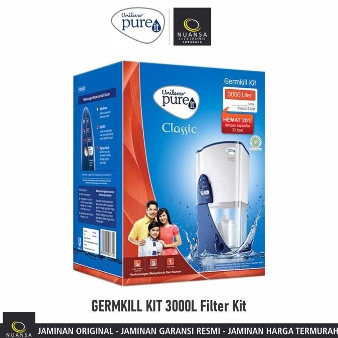 Jual UNILEVER PUREIT CLASSIC GKK 3000L FILTER PURE IT GERMKILL KIT ...