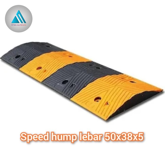 Jual Rubber Speed Hump / Speed Bump Karet / Lebih Lebar / Tinggi 5Cm ...