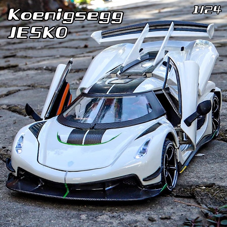 Jual 1:24 Skala Koenigsegg Jesko Model Mobil Mobil Diecast Mobil Mobil ...