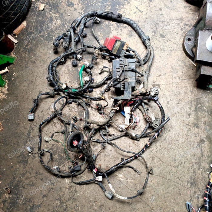 Jual Kabel Wiring Suzuki Wagon R K10 Manual komplit Fuse Box original ...