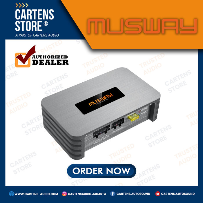 Jual Power Amplifier Monoblock Musway P2 By Cartens-Store.com | Shopee Indonesia