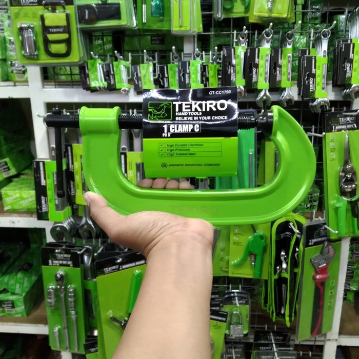 Jual Tekiro clamp C ukuran 5" inch / catok | Shopee Indonesia
