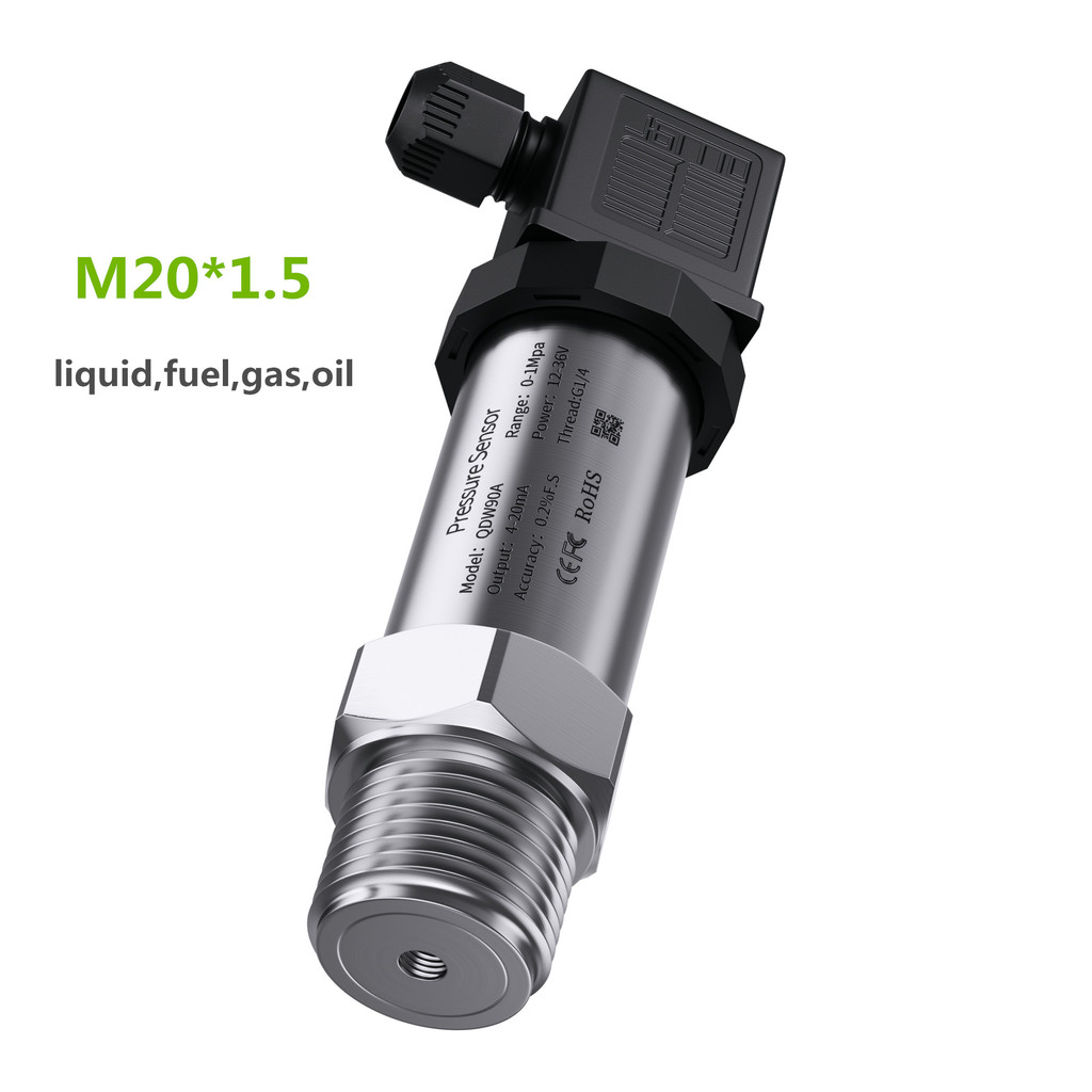 Jual BARU M20*1.5 Pressure Sensor Transmitter 0-20Kpa RS485 4-20mA 0 ...