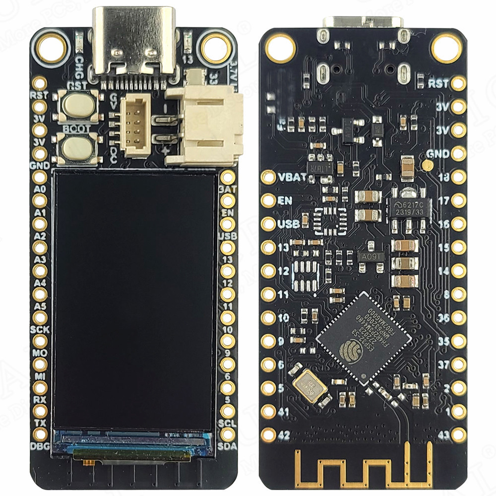 Jual CMT OFIC ESP32-S3 Development Board with PH2.02P Power Port 1.14 Inch TFT Display for ...