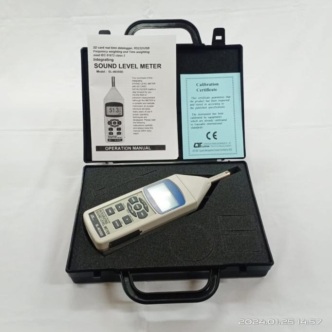 Jual Lutron Sl-4035Sd Integrating Sound Level Meter / Sl4035Sd / Sl 4035Sd | Shopee Indonesia