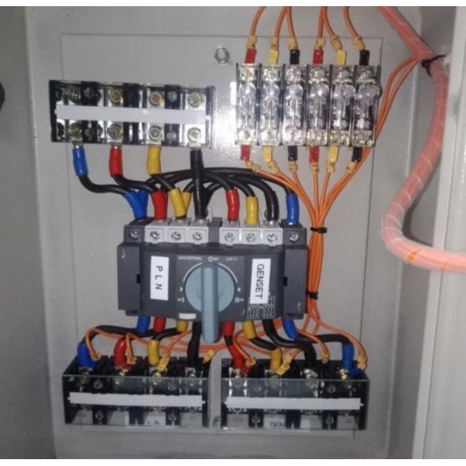 Jual Panel Genset+Pln 63A 3P+N Socomec Change Over Switch | Shopee ...