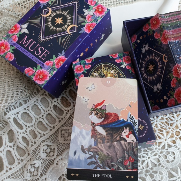 Jual The Muse Cat Tarot Pocket Edition by Kim Dajeong Limited Edition ...