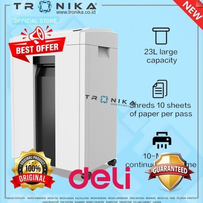 Jual MESIN PENGHANCUR KERTAS DELI E-9952 ORIGINAL GARANSI RESMI ...