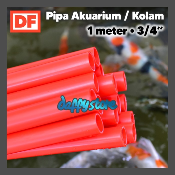 Jual SPECIAL Pipa DF 3/4" inch panjang 1 Meter pipa akuarium kolam | Shopee Indonesia