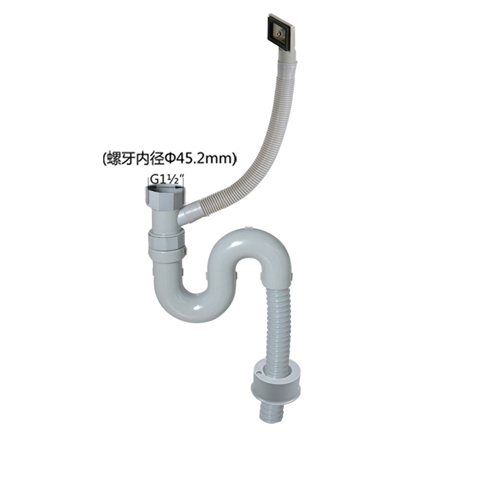 Jual BEST Talea Single Drain Pipe with overflow, Deodorization Tube,GT001 | Shopee Indonesia