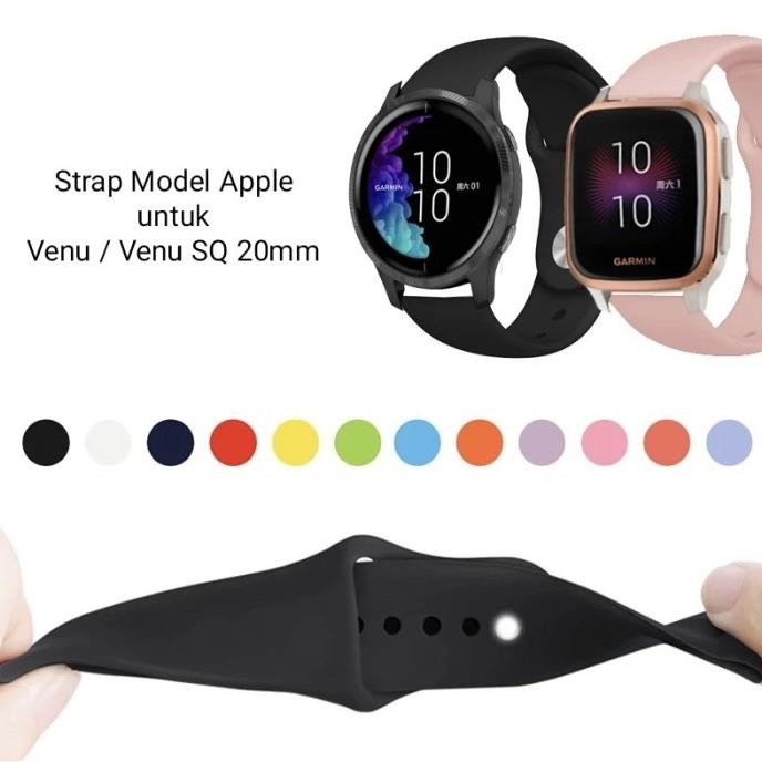 Jual tersedia strap watch tali jam garmin venu / venu sq model apple ...