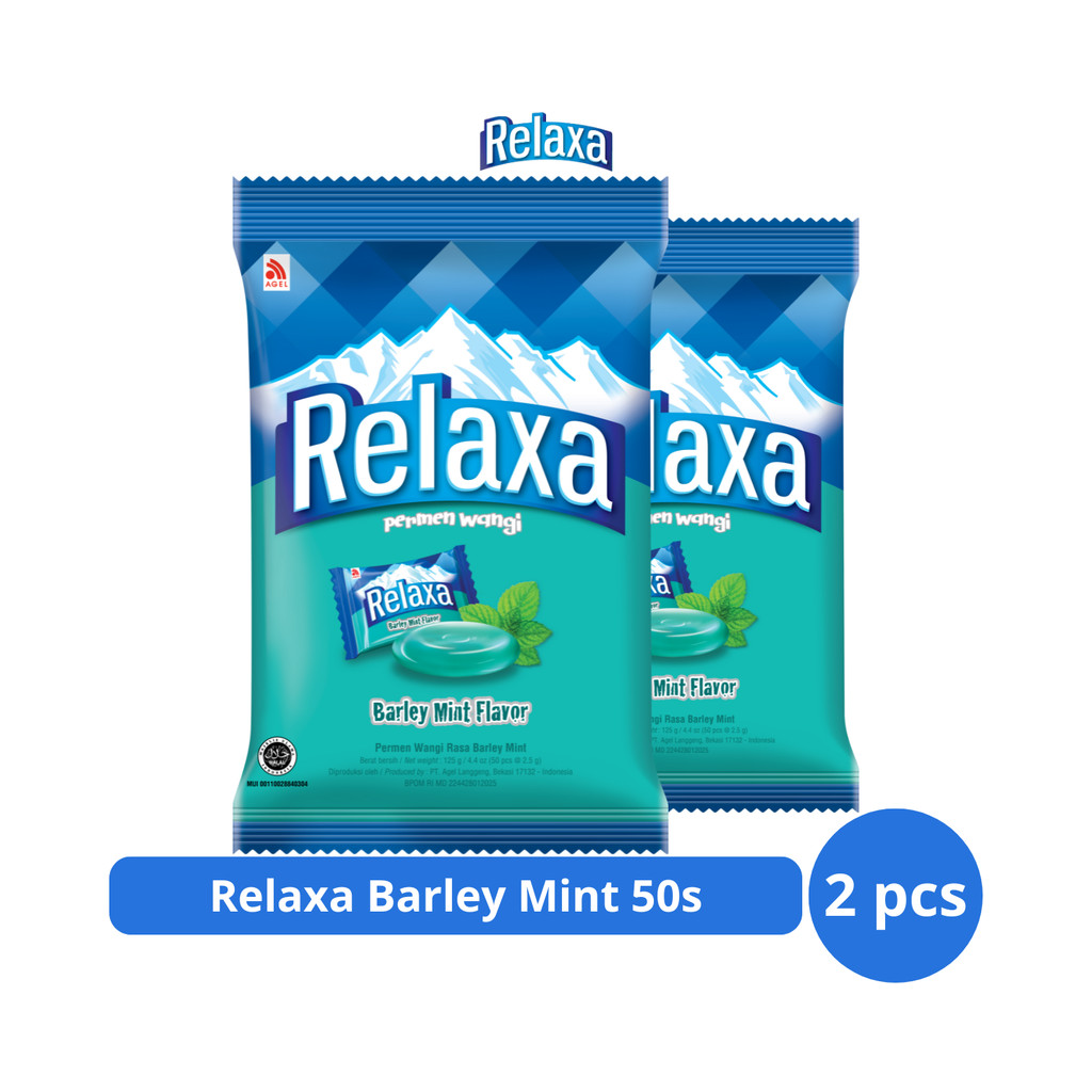 Jual Relaxa Barley Mint 50s x 2 pcs | Shopee Indonesia