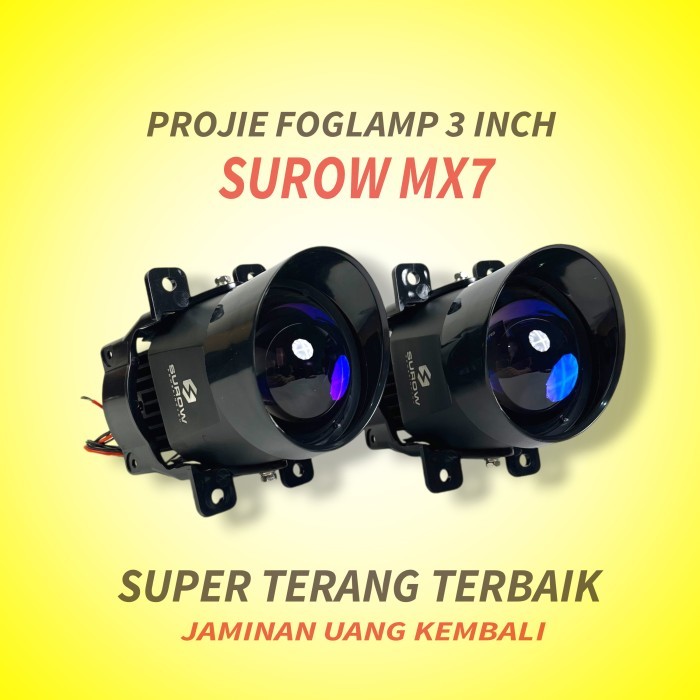Jual Projie Biled Foglamp 3 Inch Surow Mx7 Super Terang | Shopee Indonesia