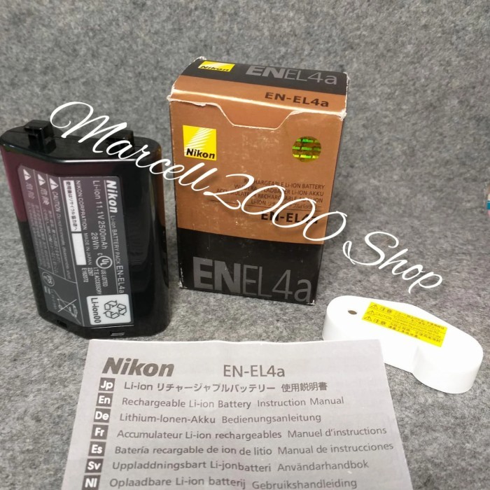 Jual Baterai Nikon En-El 4A For D2H, D2Hs, D3 | Shopee Indonesia