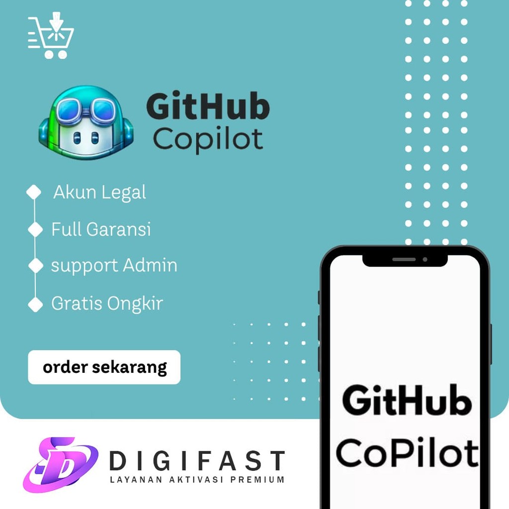 Jual Github Copilot Premium 1 Tahun Bergaransi (Private Akun) | Shopee Indonesia