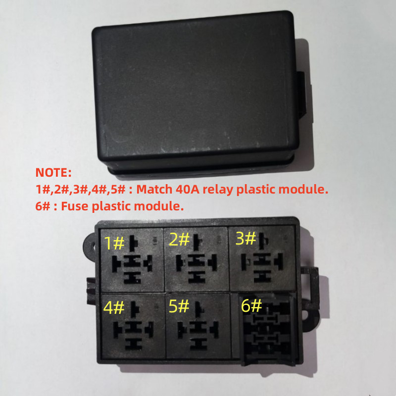 Jual BEAST Car 3-Way Fuse Box Spot Light Modification Switch Control ...