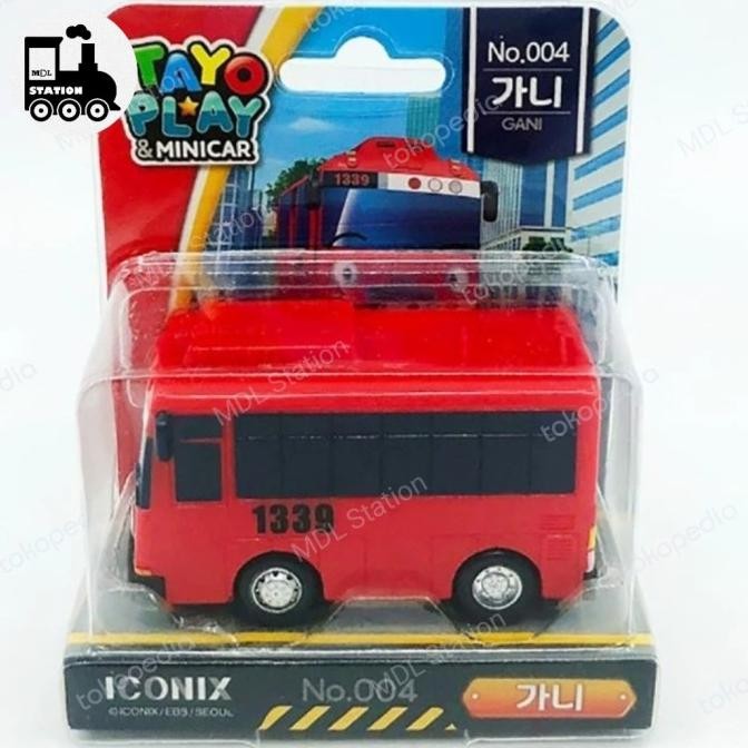 Jual Iconix Tayo The Little Bus Mini Car - Gani (No. 004) | Shopee Indonesia