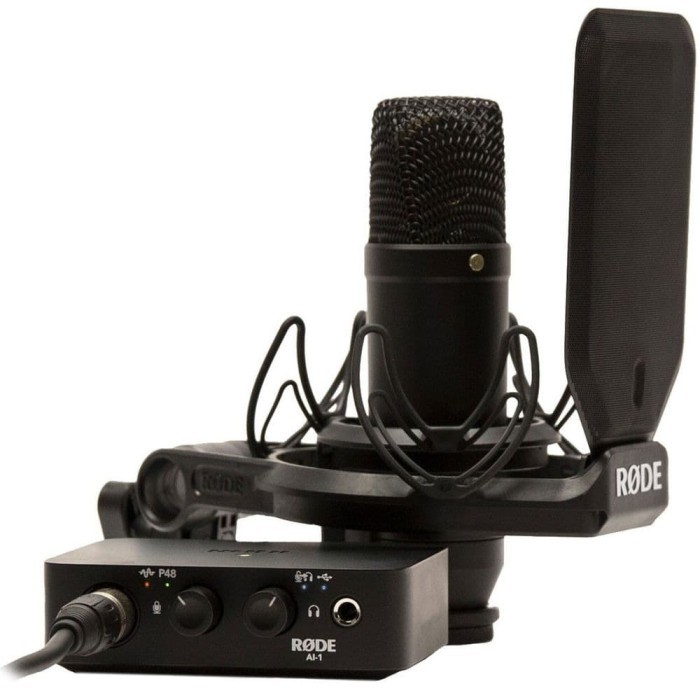 Jual Rode NT1 & AI-1 Complete Studio Kit Microphone - Rode NT1 Kit ...