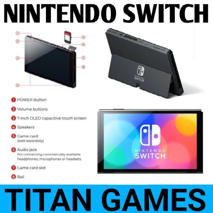 Jual Nintendo Switch Oled Console - Tablet Only | Shopee Indonesia