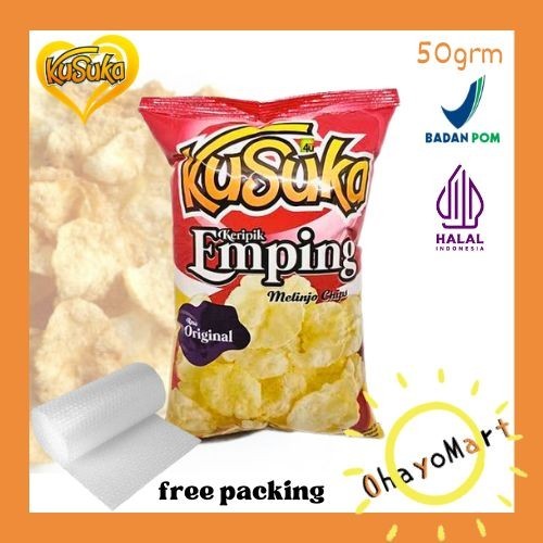Jual CUCI GUDANG Kusuka Keripik Emping Original / Kusuka Melinjo Chips 50grm | Shopee Indonesia