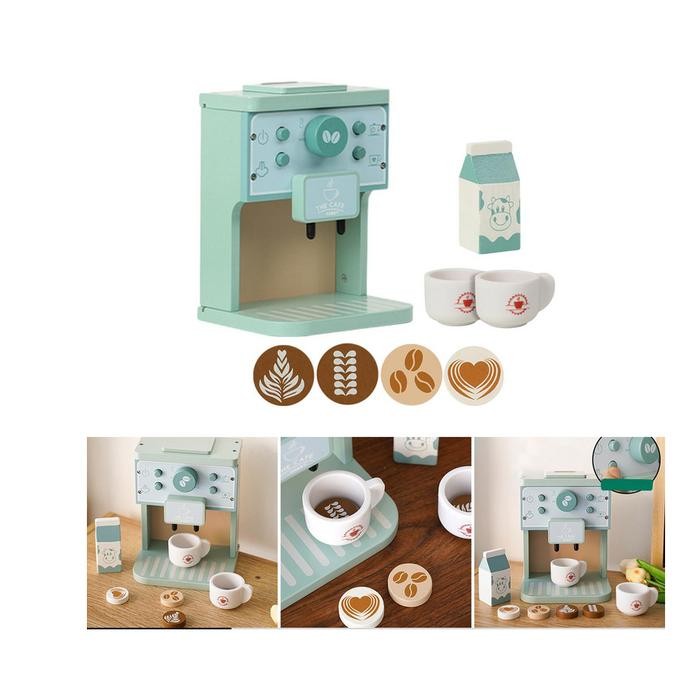 Jual Grosir Wooden Kabi Coffee Machine Wooden Coffee Maker Milk, Kids ...