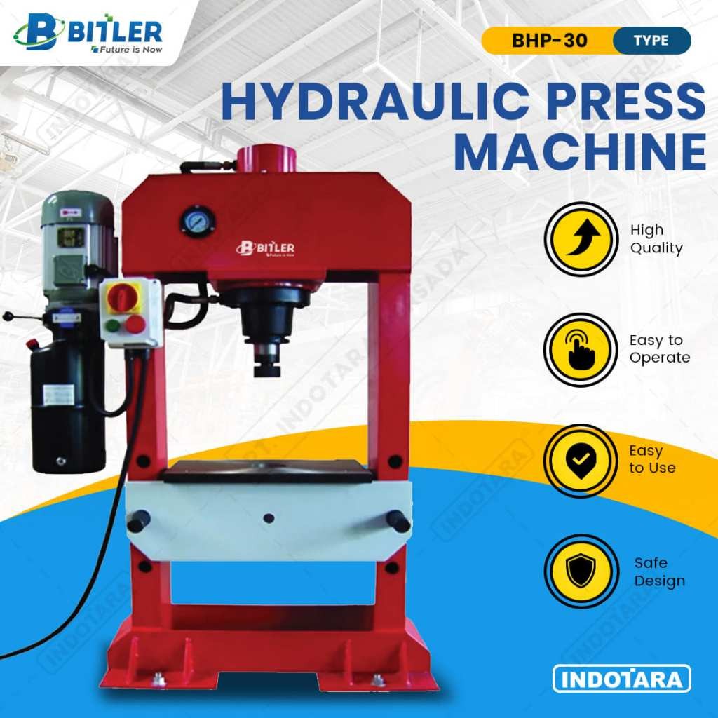 Jual Hydraulic Press Brake & Bench Press Machine - Bitler BHP-30 ...