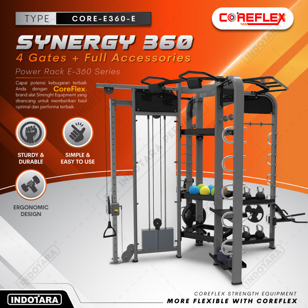 Jual Coreflex Synergy 360 Alat Fitness Gym Coreflex CORE-E360-E ...