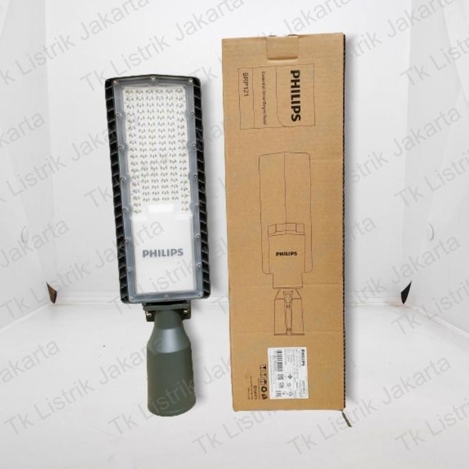 Jual New!!! Lampu Jalan Philips Led Brp121 Led130 100W 220-240V Cahaya ...