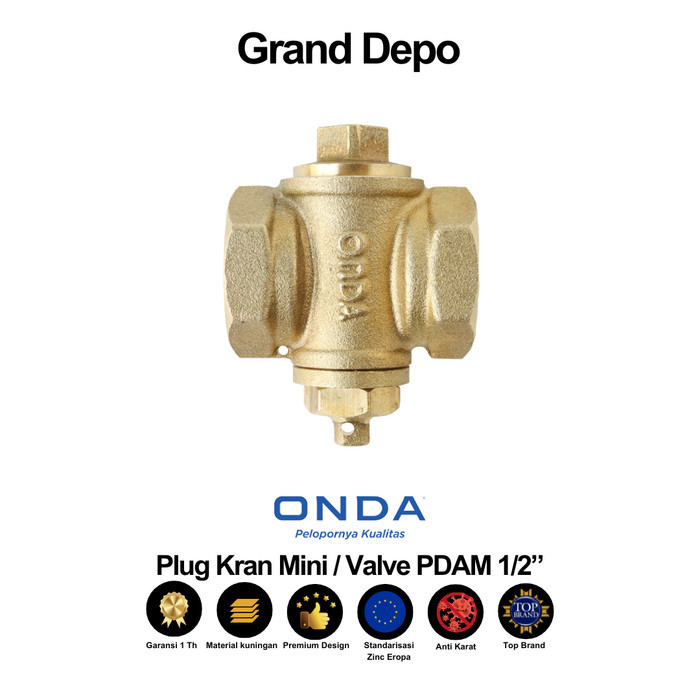 Jual Onda Plug Kran Mini / Valve PDAM Onda | Shopee Indonesia