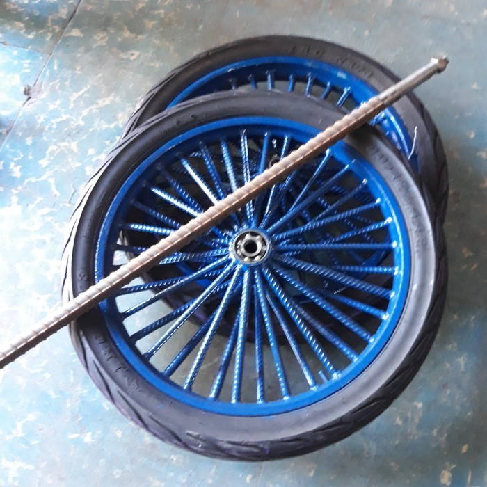 Jual RODA GEROBAK Ruji Besi18 Ring 17inch Roda Kastor Ban Gerobak ...