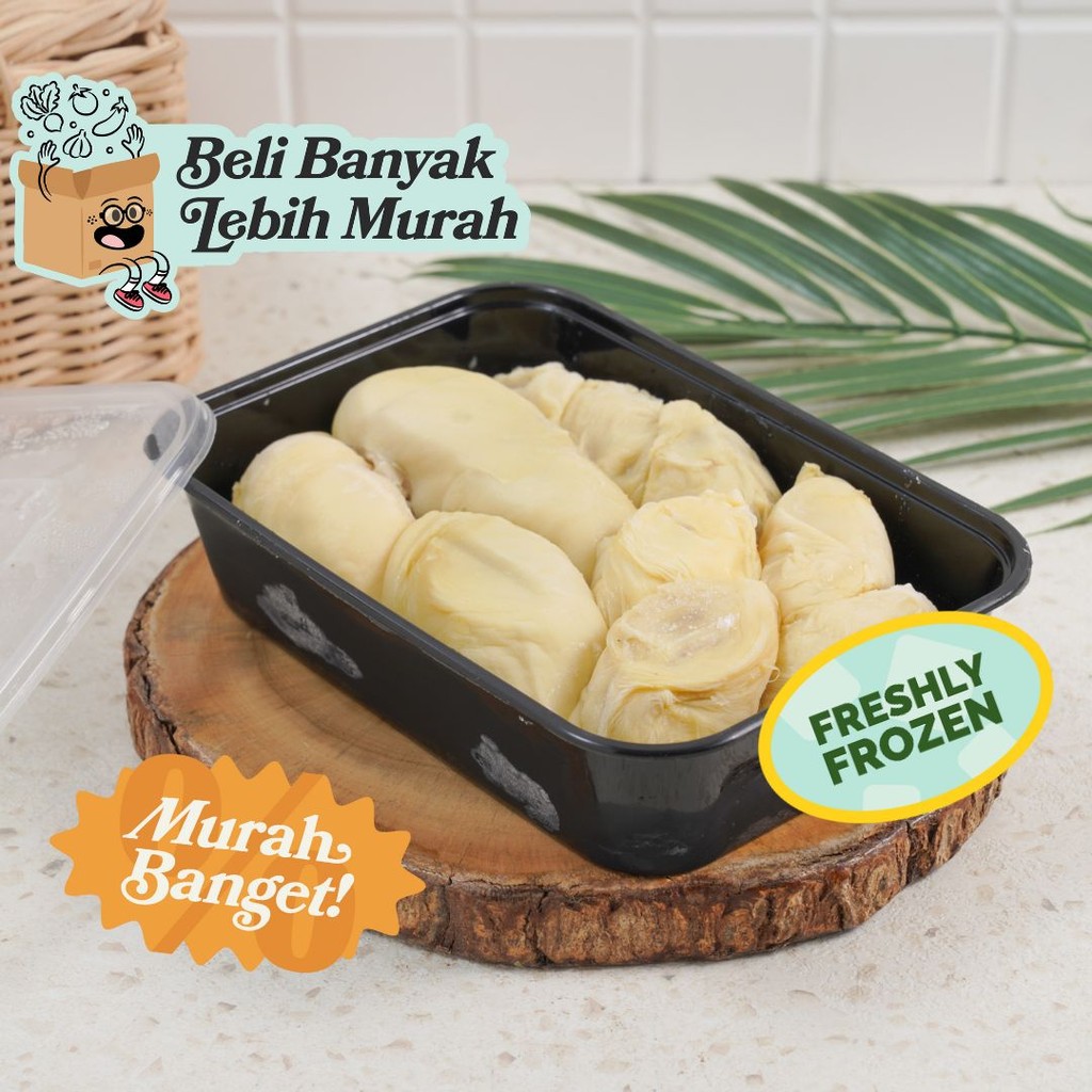 Jual Bundle 3 x Durian Nias Frozen Paket 500 gram | Shopee Indonesia