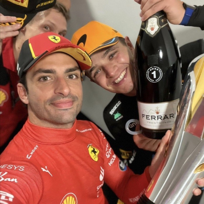 Jual Scuderia Ferrari F1 2023 RARE Carlos Sainz Personal Driver Cap ...