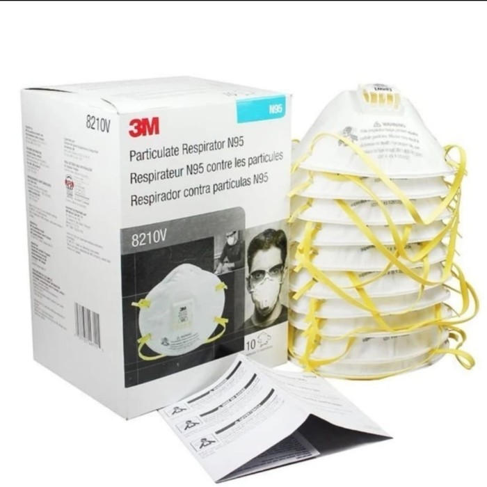 Jual 3M Masker 8210v,isi:10 pcs/box. | Shopee Indonesia