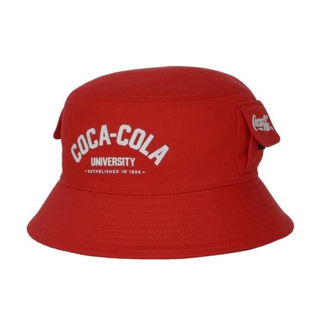 Jual TOPI KALIBRE COCA-COLA BUCKET HAT FASHION 940108600 RED ORIGINAL ...